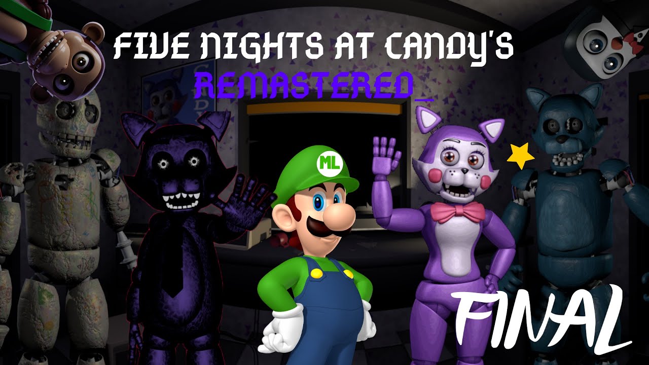 SHADOW CANDY IS AFTER ME!! | Five Nights at Candy's Remastered FINALE ...