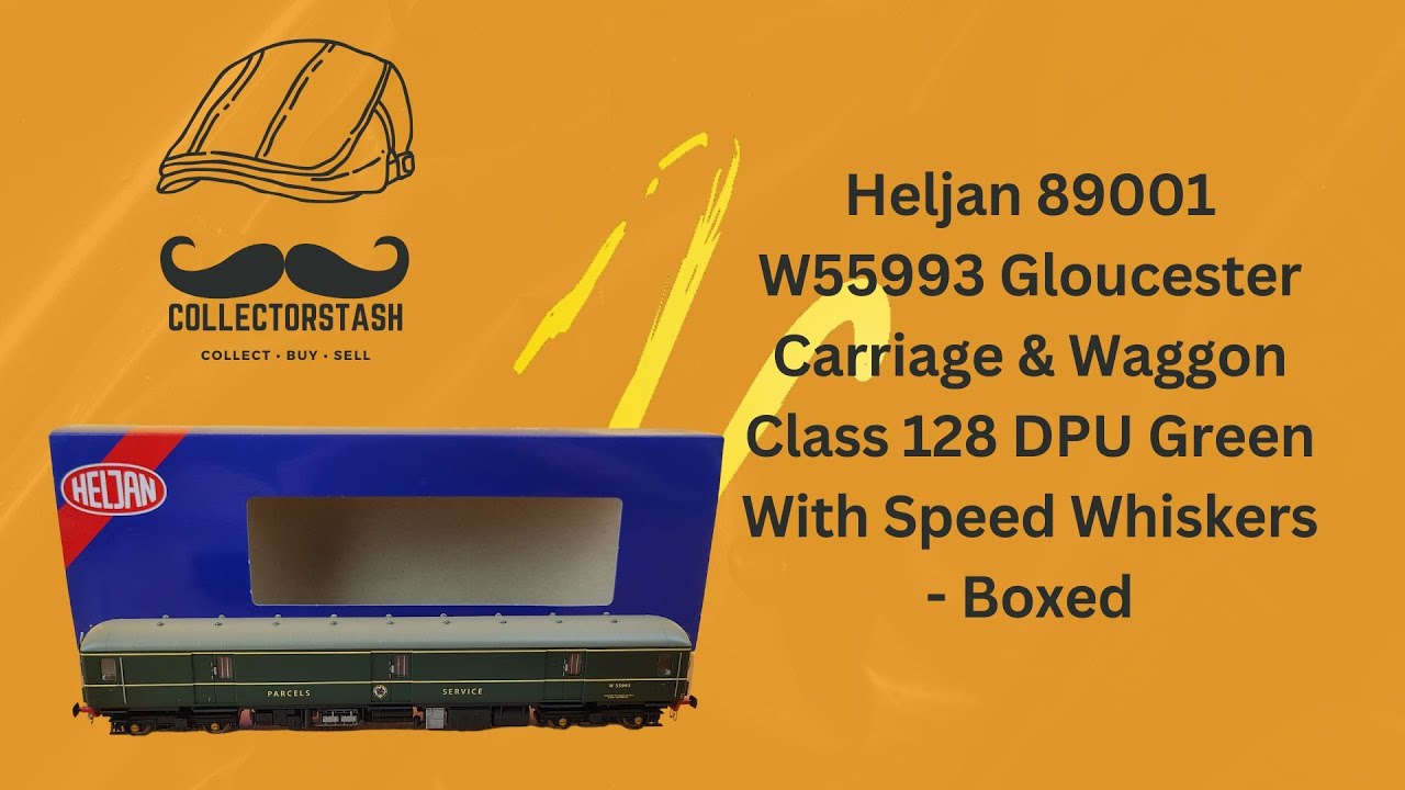 Heljan 89001 W55993 Gloucester Carriage & Waggon Class 128 DPU Green ...