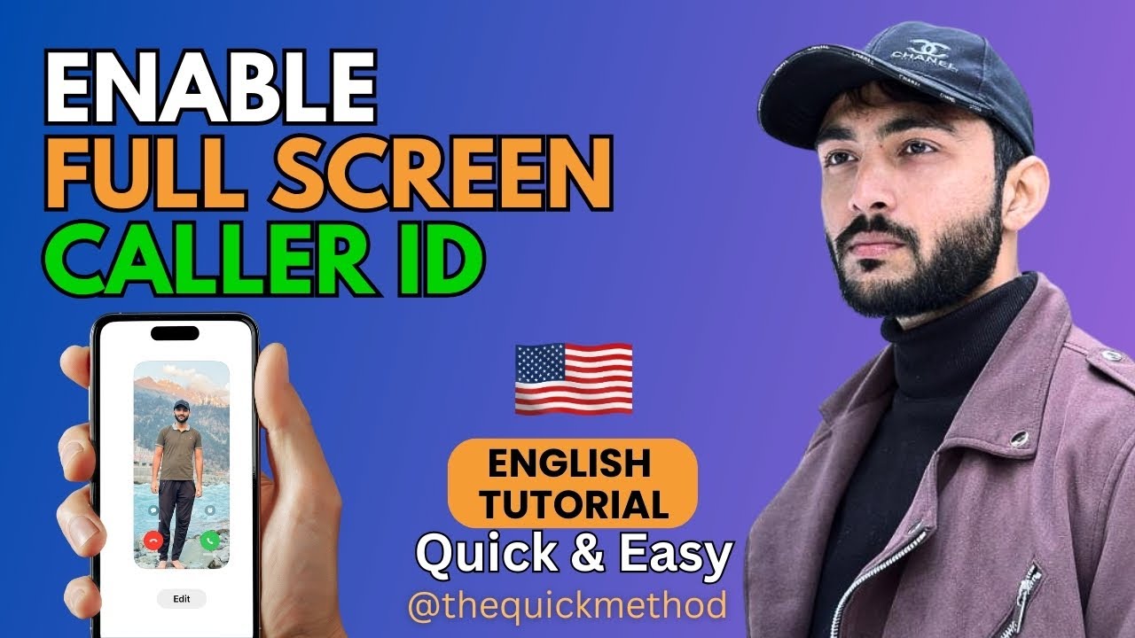 How To Enable Full Screen Caller ID Photos For Iphone ios Calls ...