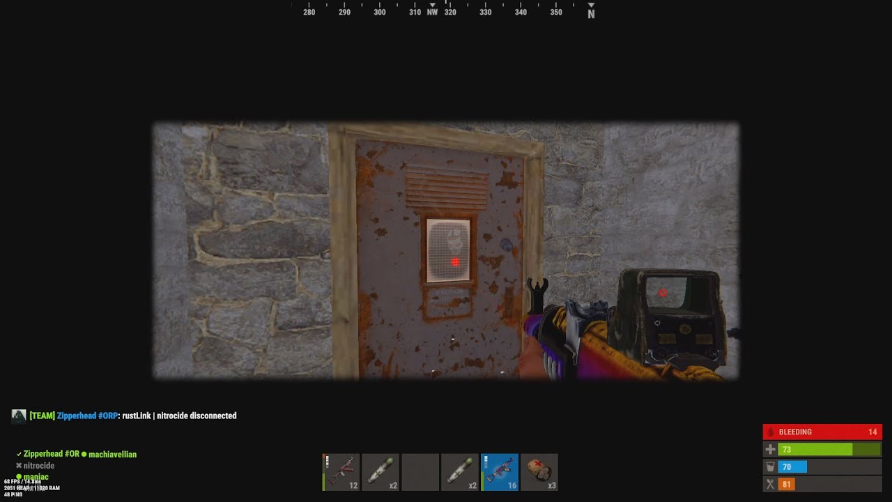 Their door was UNLOCKED... - RUST - YouTube