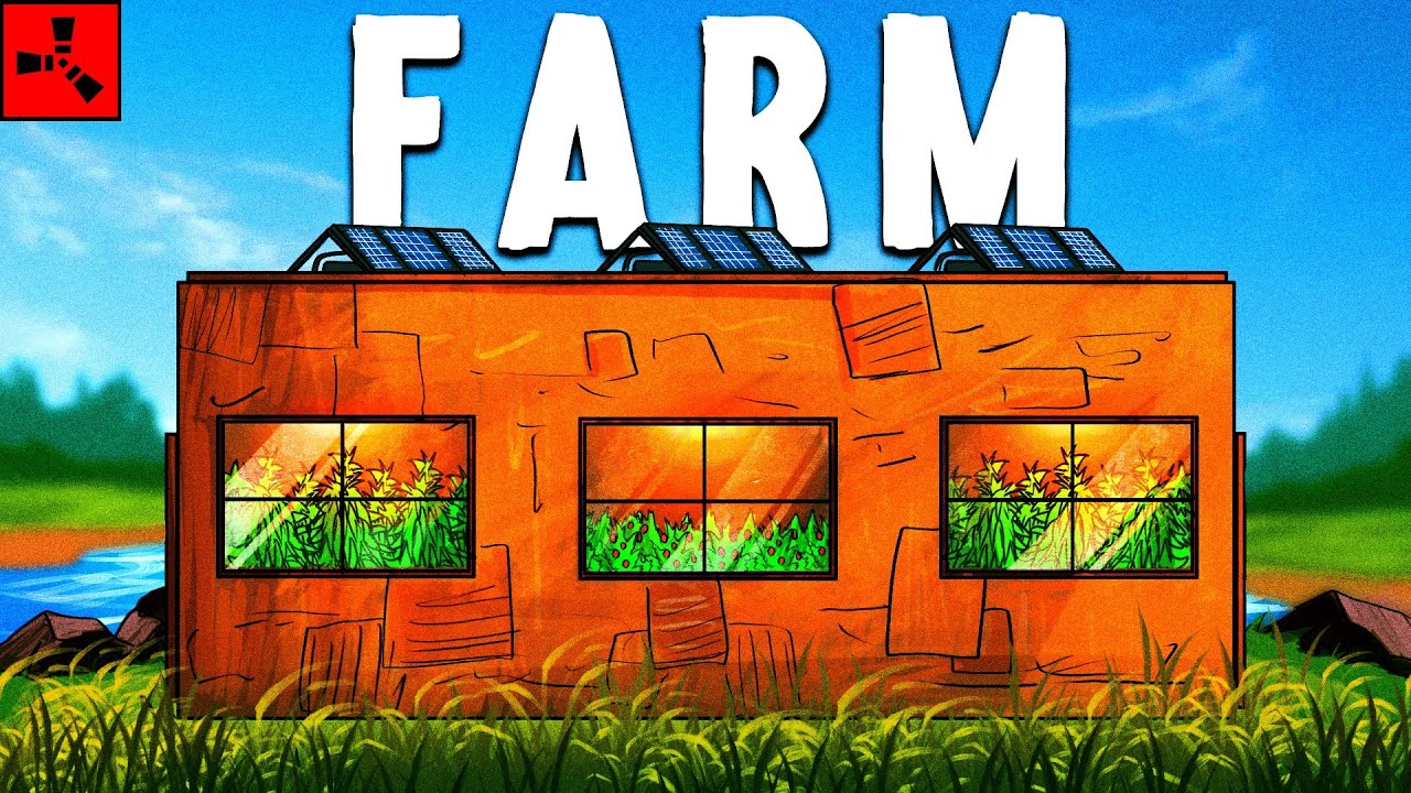 I Built a FARM as a 15,000 hour PVP CHAD - Rust - YouTube