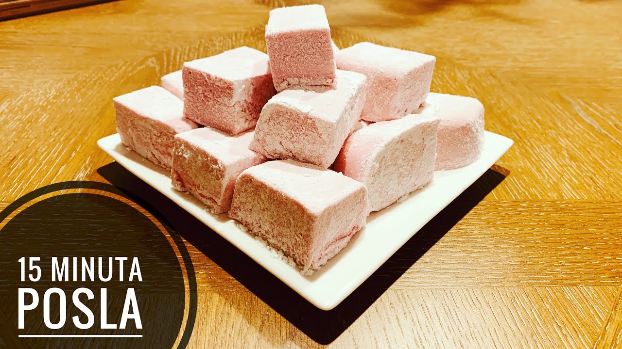 Kako se Pravi Mancmelou - Marshmallow - YouTube