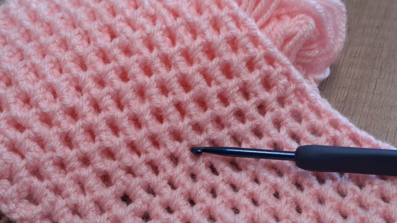 🌸🧶TRY THIS NEW PINK BLANKET DESIGN!!! Easy crochet tutorial for ...