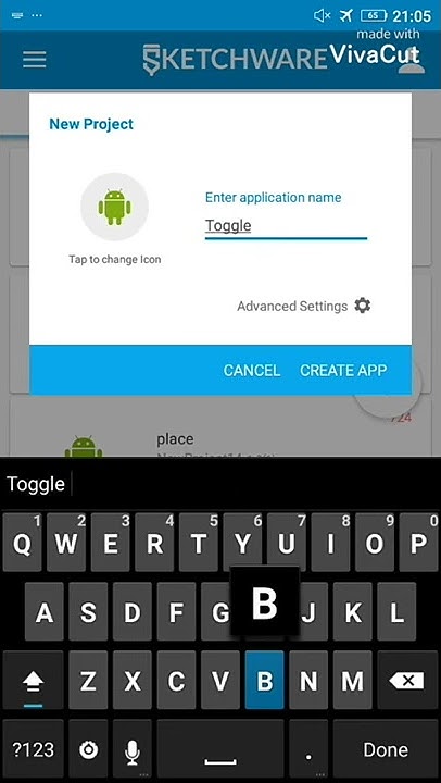 A Simple Toggle button in sketchware - YouTube