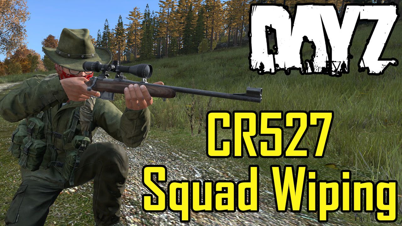 CR527 Sniper Squad Wiping - HC DayZ Standalone 0.57 - YouTube