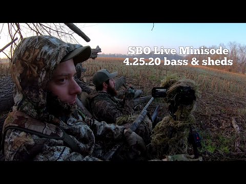 TURKEY Hunting & BASS Fishing | SBO LIVE MINISODE #23