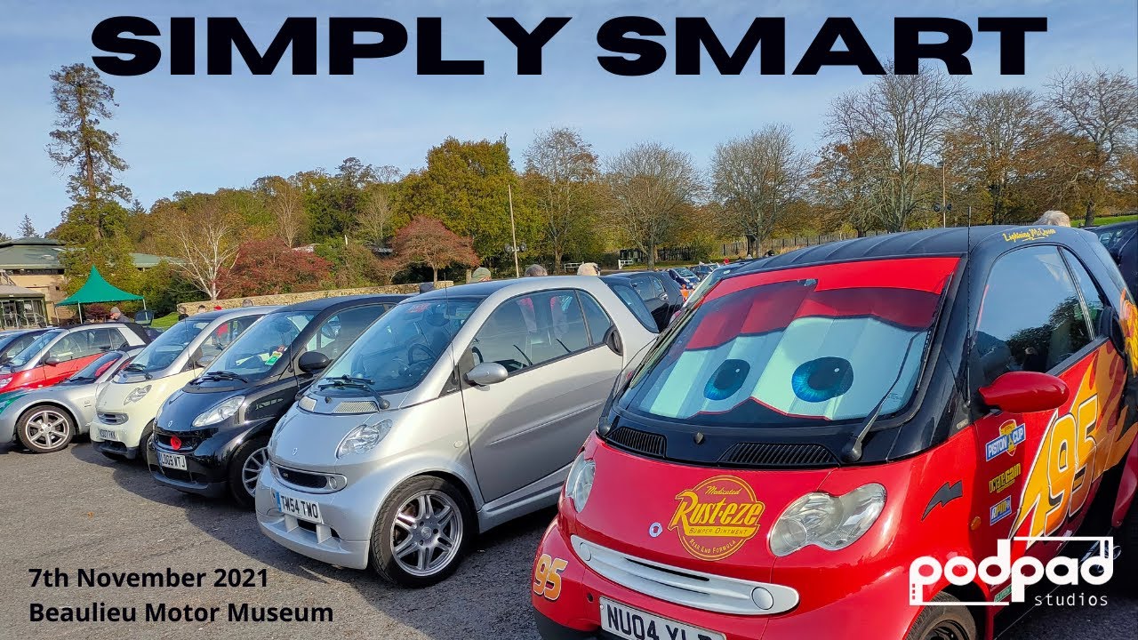Podpadstudios BTTF Smart car at Simply Smart at Beaulieu Motor Museum ...