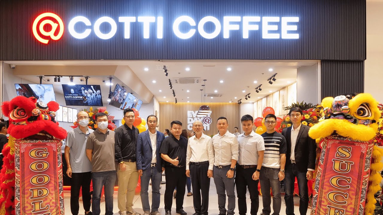 Grand Opening of Philippines' First Cotti Coffee Shop with All Drinks ...