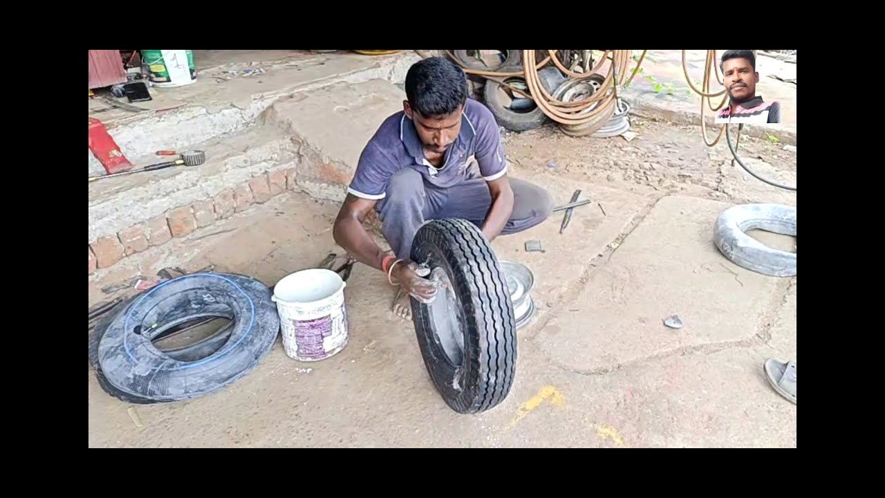 4 50 10 MRF New Tyre Fitting Easymethod YouTube 4 50 10 MRF New Tyre Fitting Easymethod YouTube