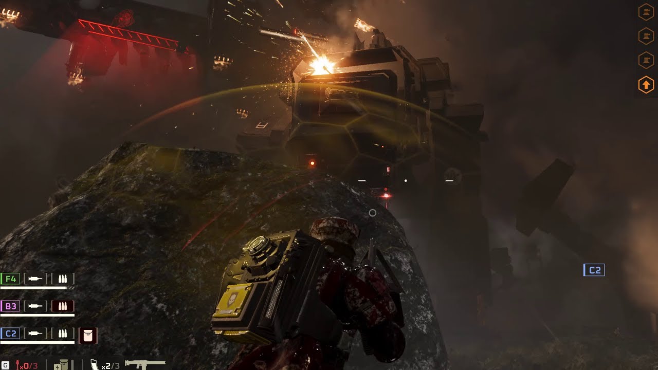 Matar Bay | with Ouranos and falscott B-24 Enforcer Armor with MG43 ...