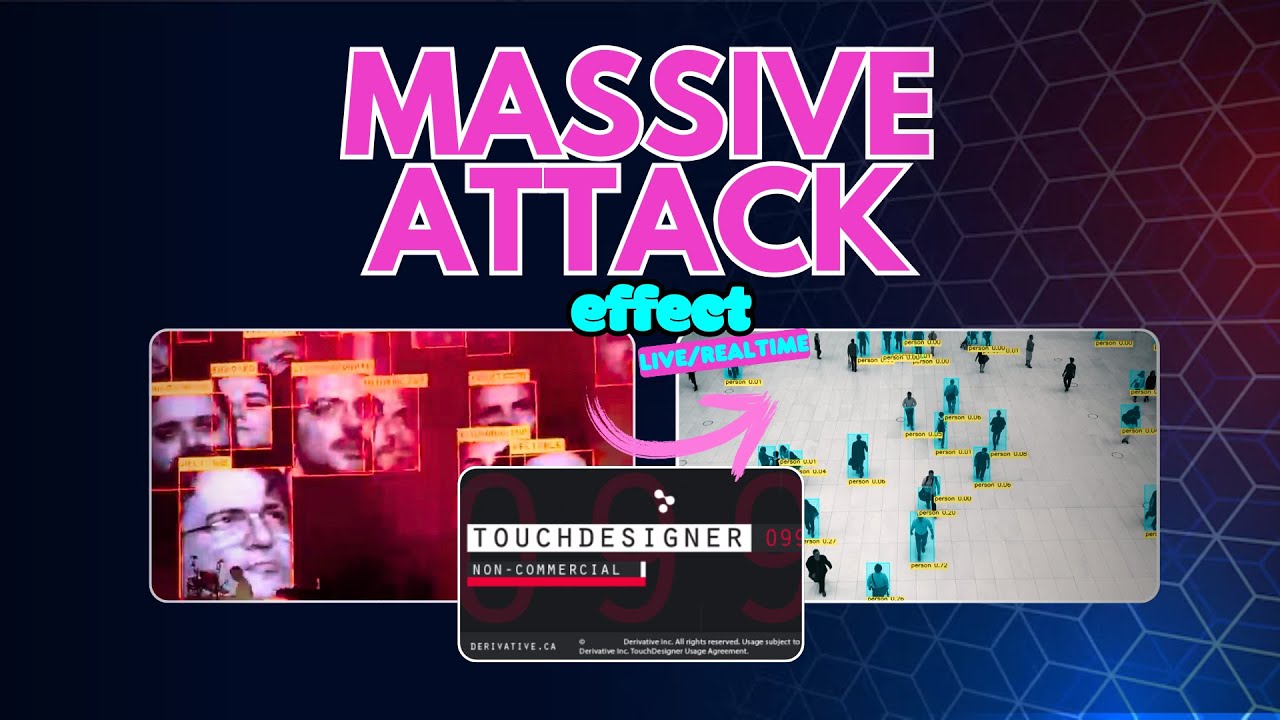 Massive Attack’s Live Visual: YOLOv11 + Blob Tracking in TouchDesigner ...