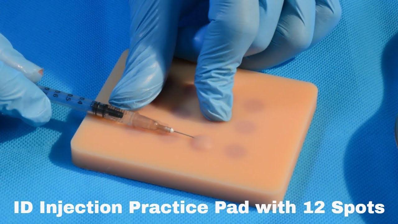 Professionally Made Nursing Students Intradermal(ID) Injection Practice ...