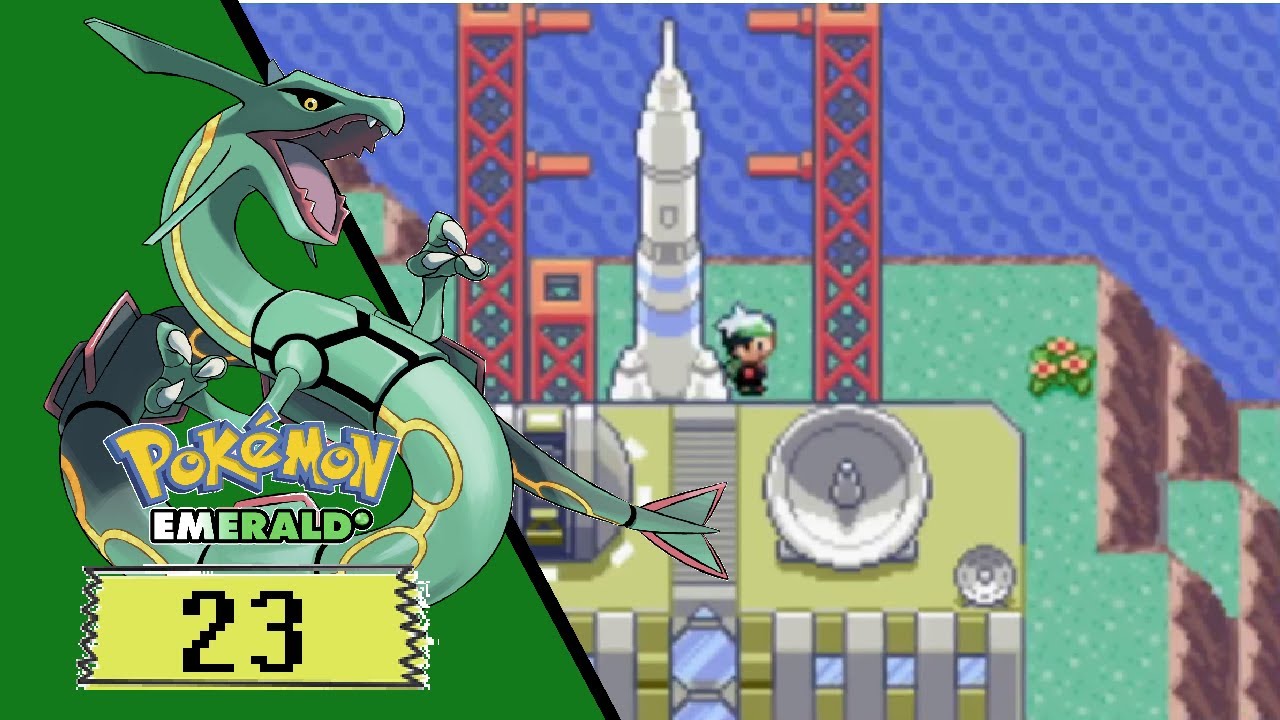 POKÉMON ESMERALDA:ESTACIÓN ESPACIAL TOMADA POR EL EQUIP. AQUA COMBATE ...