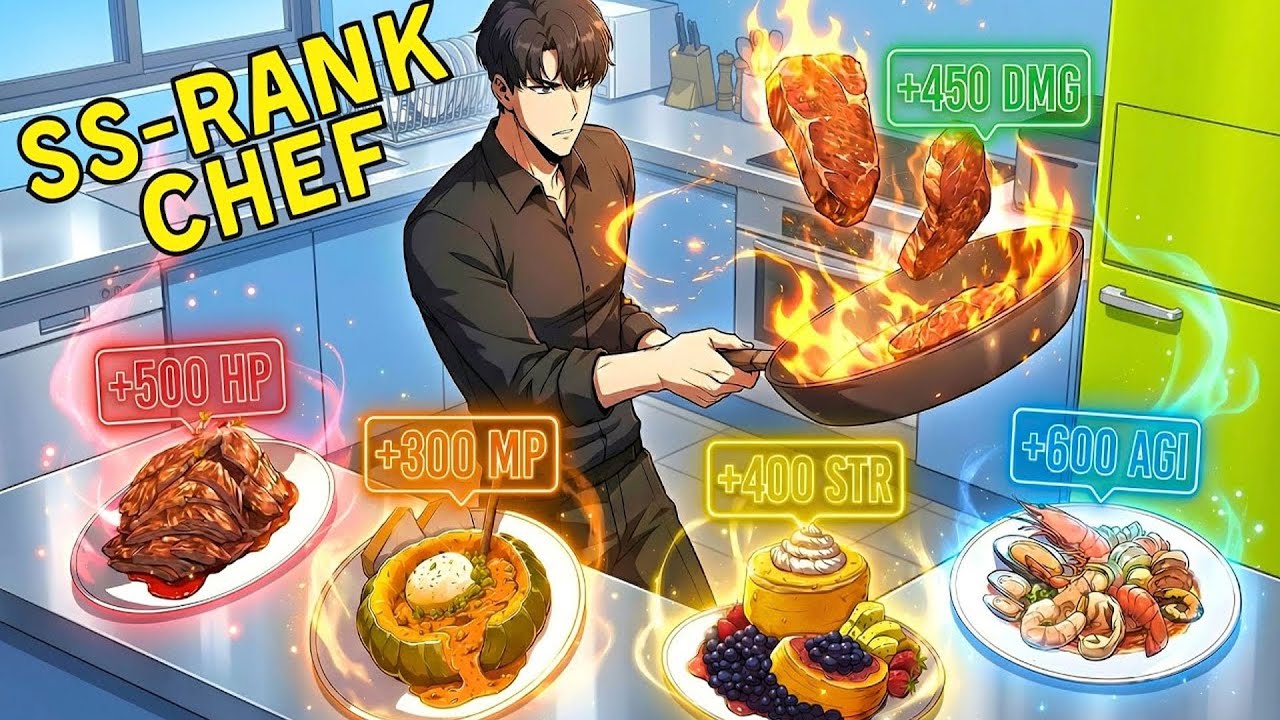 The #1 Ranker Turns Chef, Cooking Food That Boosts Stats and Skills ...
