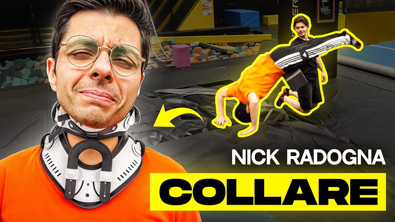 NICK RADOGNA si ROMPE il COLLO provando PARKOUR 🏥 - YouTube