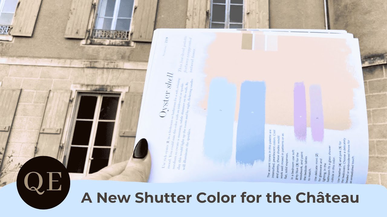 Updating the Chateau Shutter Color | Queen's Escape - YouTube