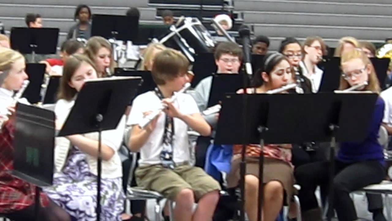 African Bell Carol Whitworth Buchanan Middle School 2011 - YouTube