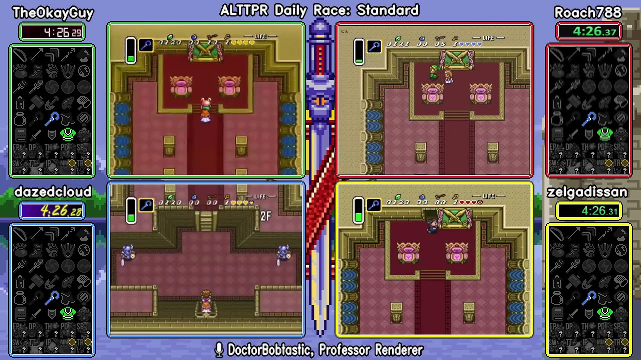 Standard Feb 25 2020. ALTTP Randomizer Daily Race - YouTube