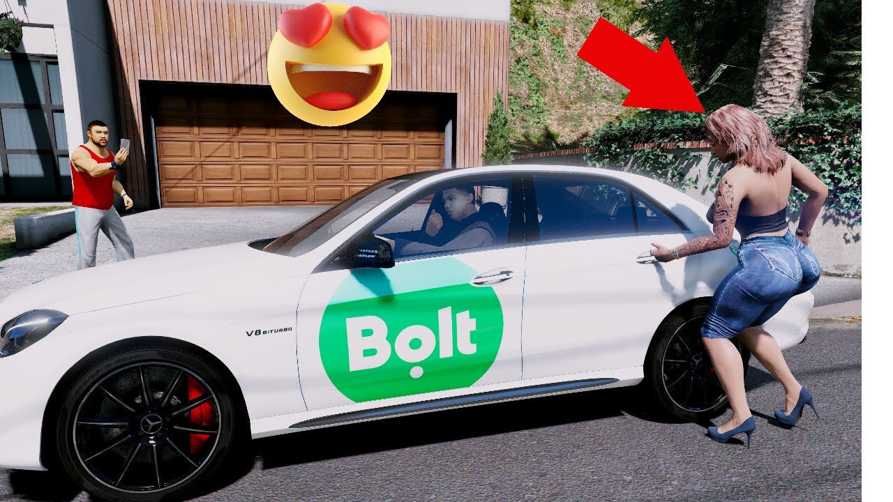 GTA 5- 😍NEW Bolt Driver Job-GTA 5 REAL LIFE MOD REMASTERED SEASON 1 ...