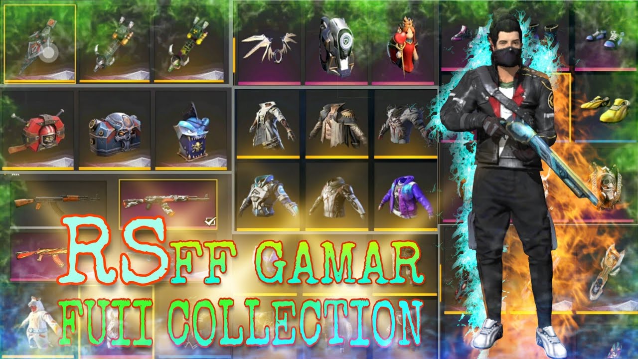 FULL COLLECTION VEDIO OF !! RS FF GAMAR!!..SO ENJOY THIS VEDIO...😅😅😅😅😅😂 ...