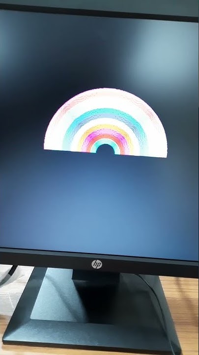 Making Rainbow From Coding || C Programming || Tutorial #shorts #coding - YouTube