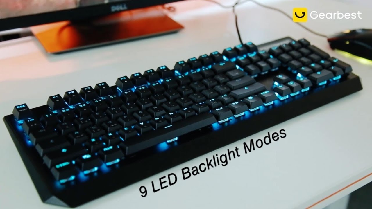 Motospeed CK95 Mechanical Game Wired Programmable Keyboard - Gearbest ...