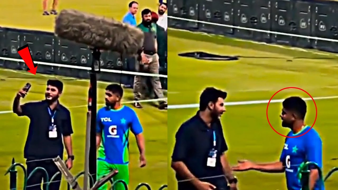 Watch Video, Angry Babar Azam Shouted on his Fans When he trying to ...