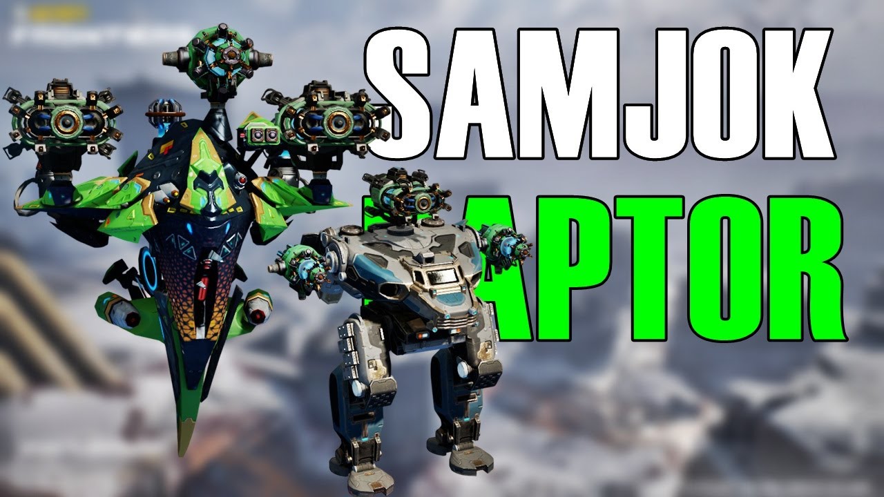 Two giants from the same hangar Samjok And Raptor | War Robots - YouTube