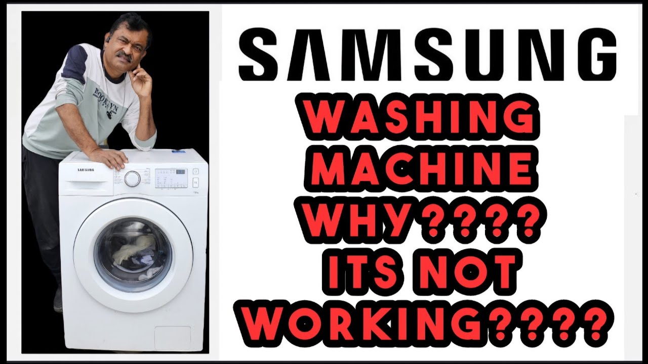 "CARBON BRUSHES GONE? Fix Your Samsung Washing Machine in 10 MINUTES ...