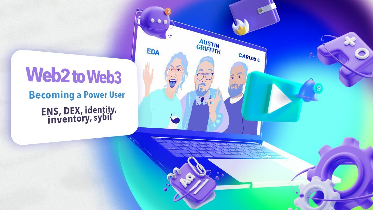 👩‍💻 Web2 to Web3 🚀 - Week 1, Day 3: ENS, DEX, Identity, Inventory, Sybil - YouTube