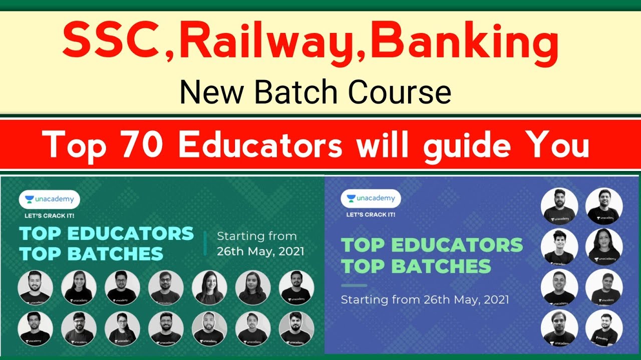 SSC, Banking, Railway New Complete Batch Course starting from 26th May ...