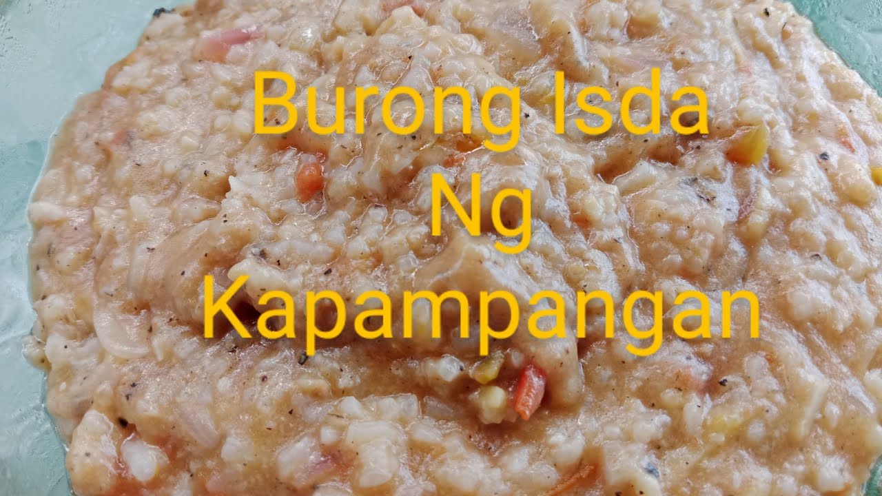 Burong Isda Ng Kapampangan - YouTube
