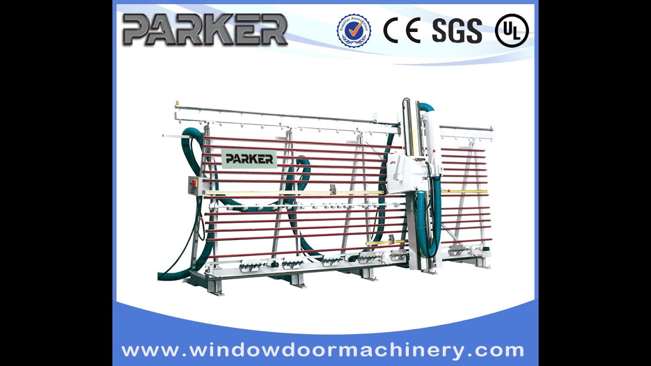 Aluminum Composite Panel Grooving V and cutting machine - YouTube