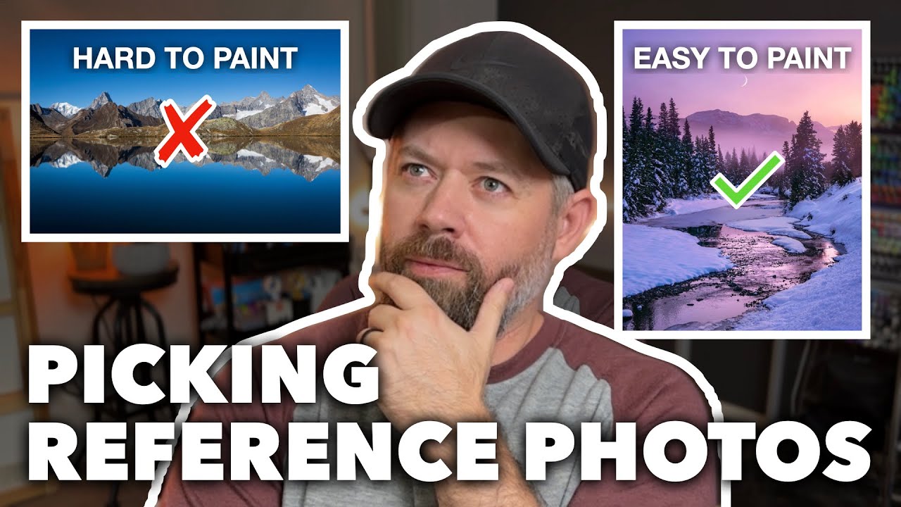 How to Choose the Best Painting Reference - YouTube