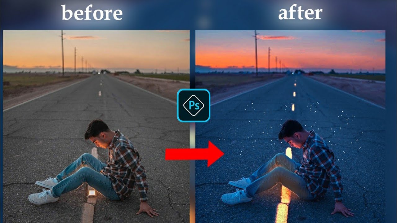 Calop Tutorial - How to edit calop like glowing Road in photoshop ...