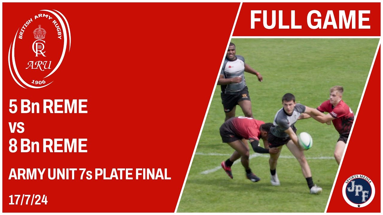 5Bn REME vs 8Bn REME Unit 7s PLATE FINAL FULL GAME 17-7-24 - YouTube