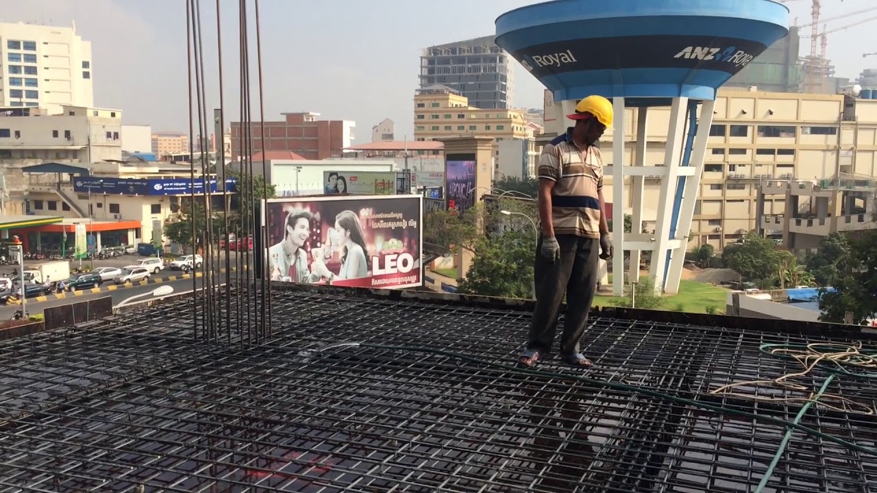 How To Install Steel Slab - YouTube