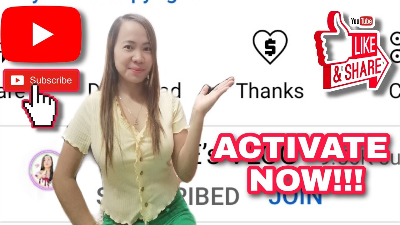 How to Activate the Super Thanks in your YouTube Channel - YouTube