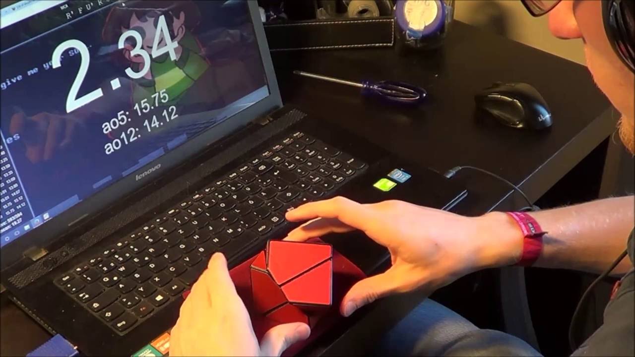 2.34 - 2x2 Ghost Cube - World Record - YouTube