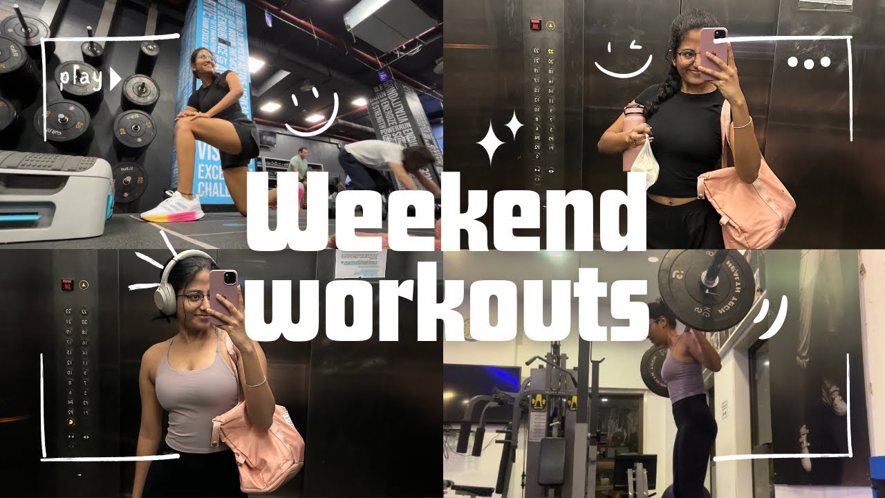 Weekend Fitness Routine | How I Stay Consistent with Workouts - YouTube