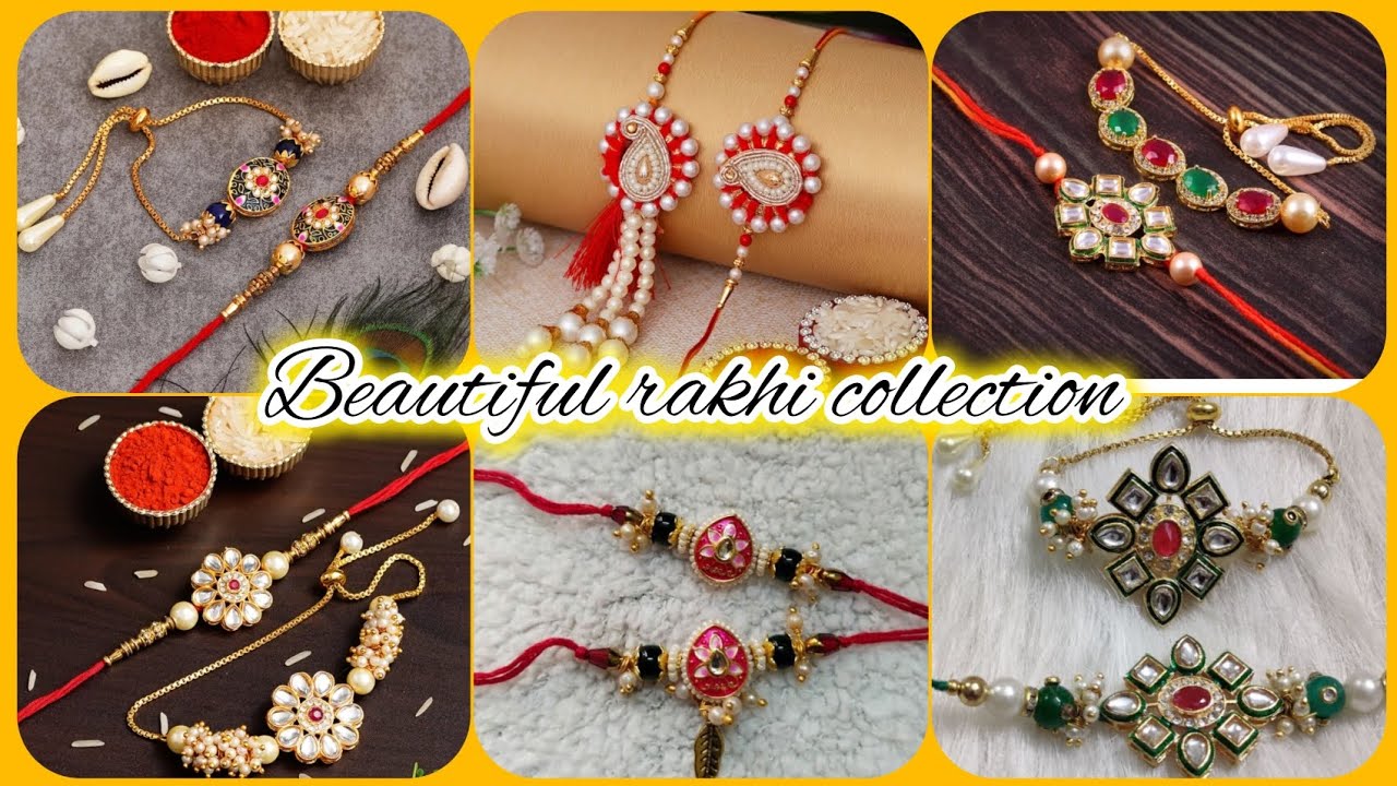 Beautiful rakhi collection /Rakhi for rakshabandhan 2024/latest Rakhi ...