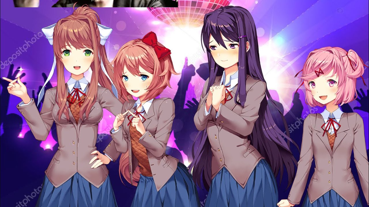 Ddlc girls goes to party - YouTube