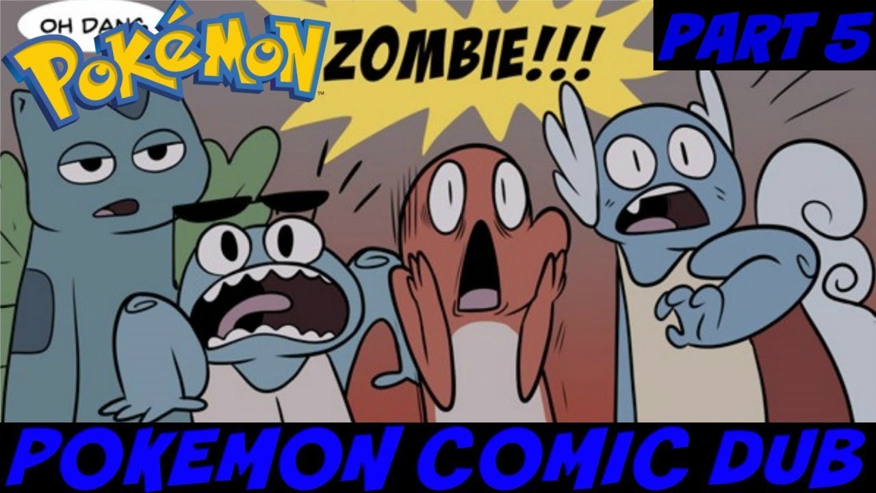 Zombie Pokemon Manga (Pokemon Comic Dub) Haunted House | Part 4