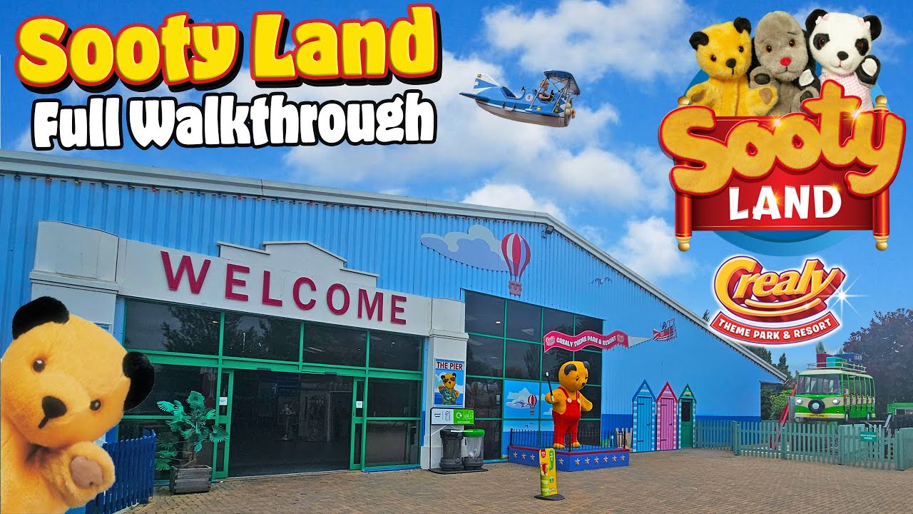 Sooty Land Full Walkthrough at Crealy Theme Park (July 2024) [4K] - YouTube