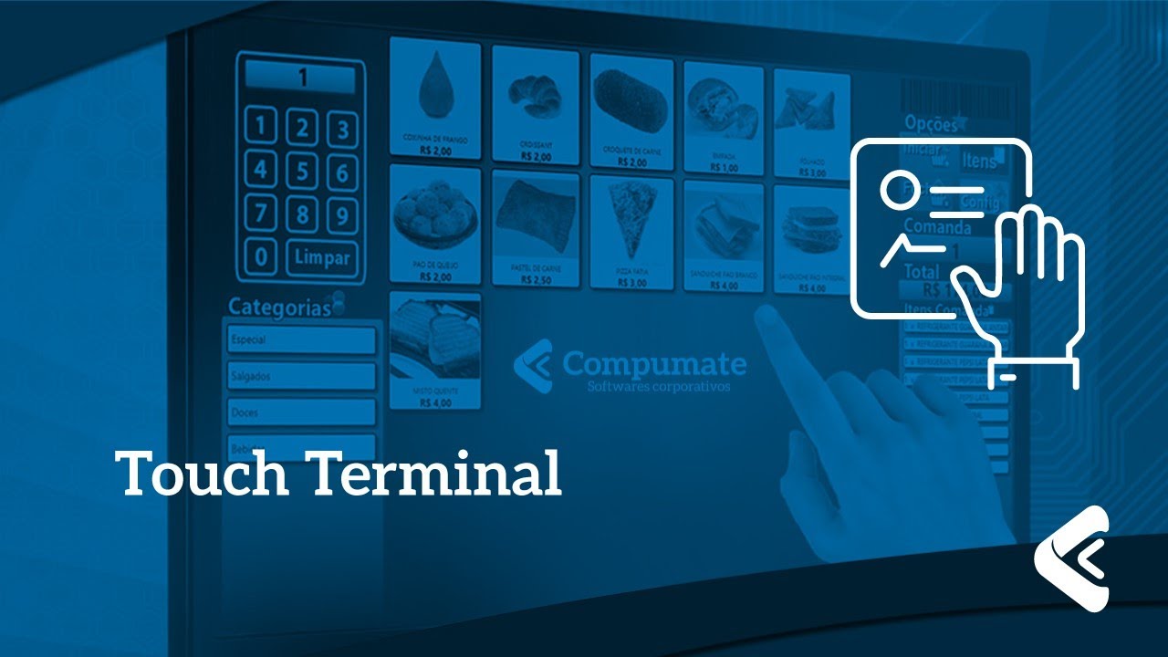 Touch Terminal - Comanda Eletrônica - Bar e Restaurante - YouTube