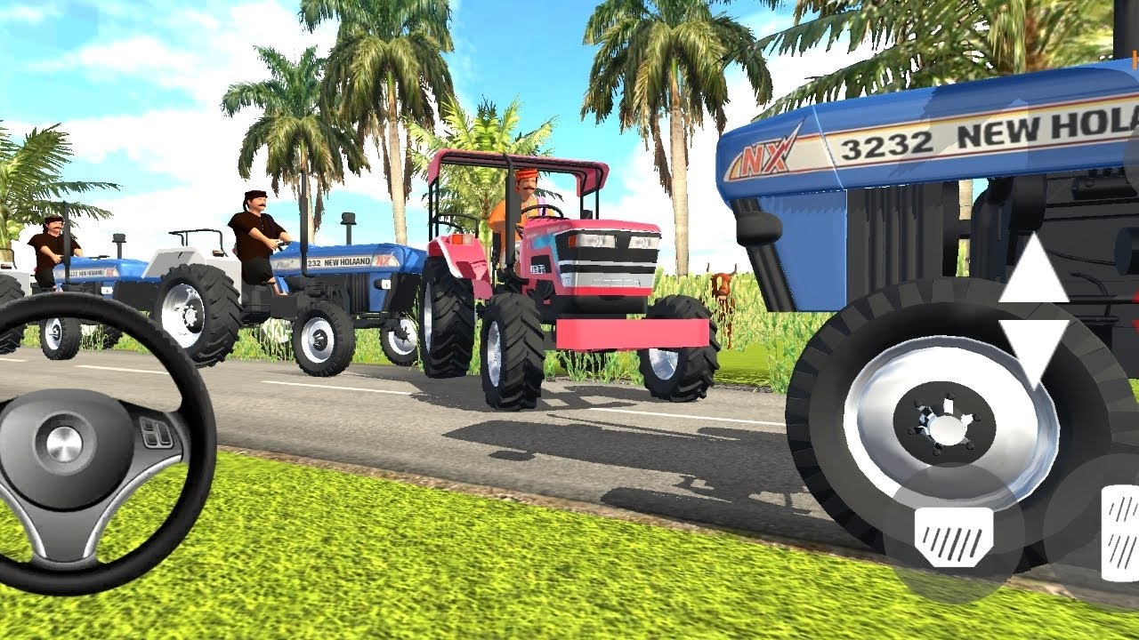 Real Tractor Driving Game - Indian Tractor Driving 3D Game - Tractor ...