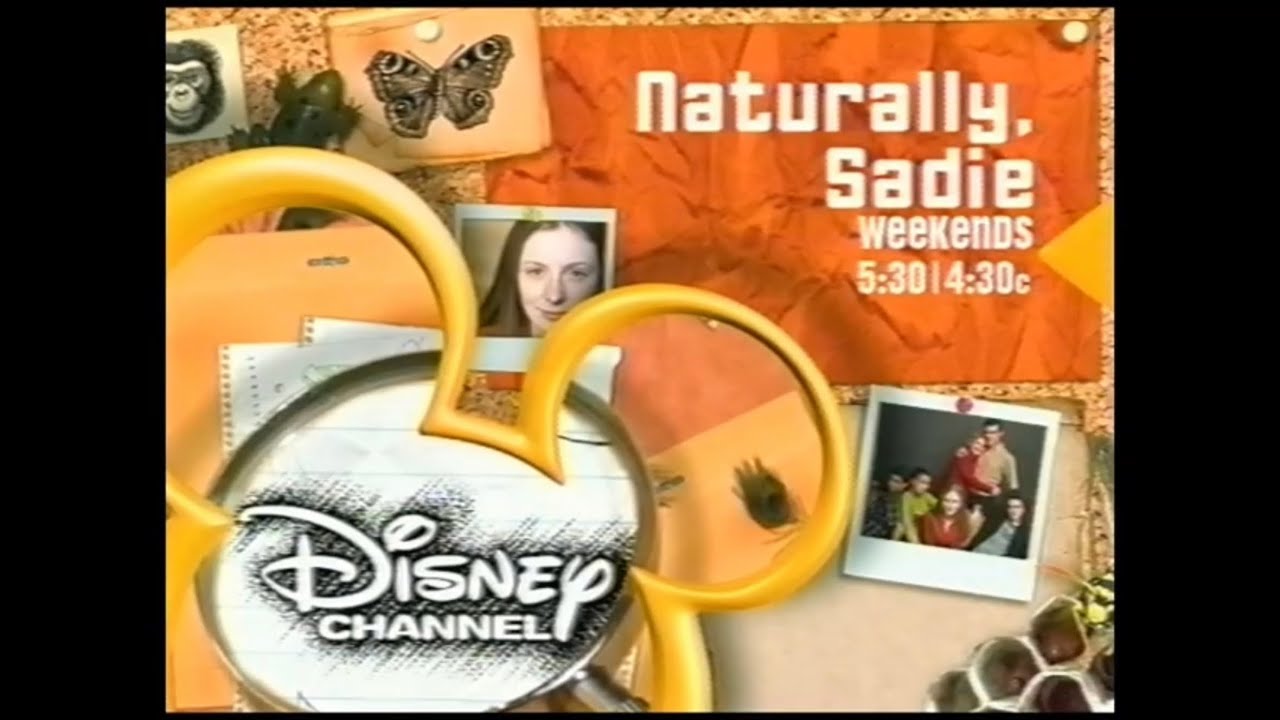 Disney Channel — "Naturally, Sadie" promo (2006) - YouTube