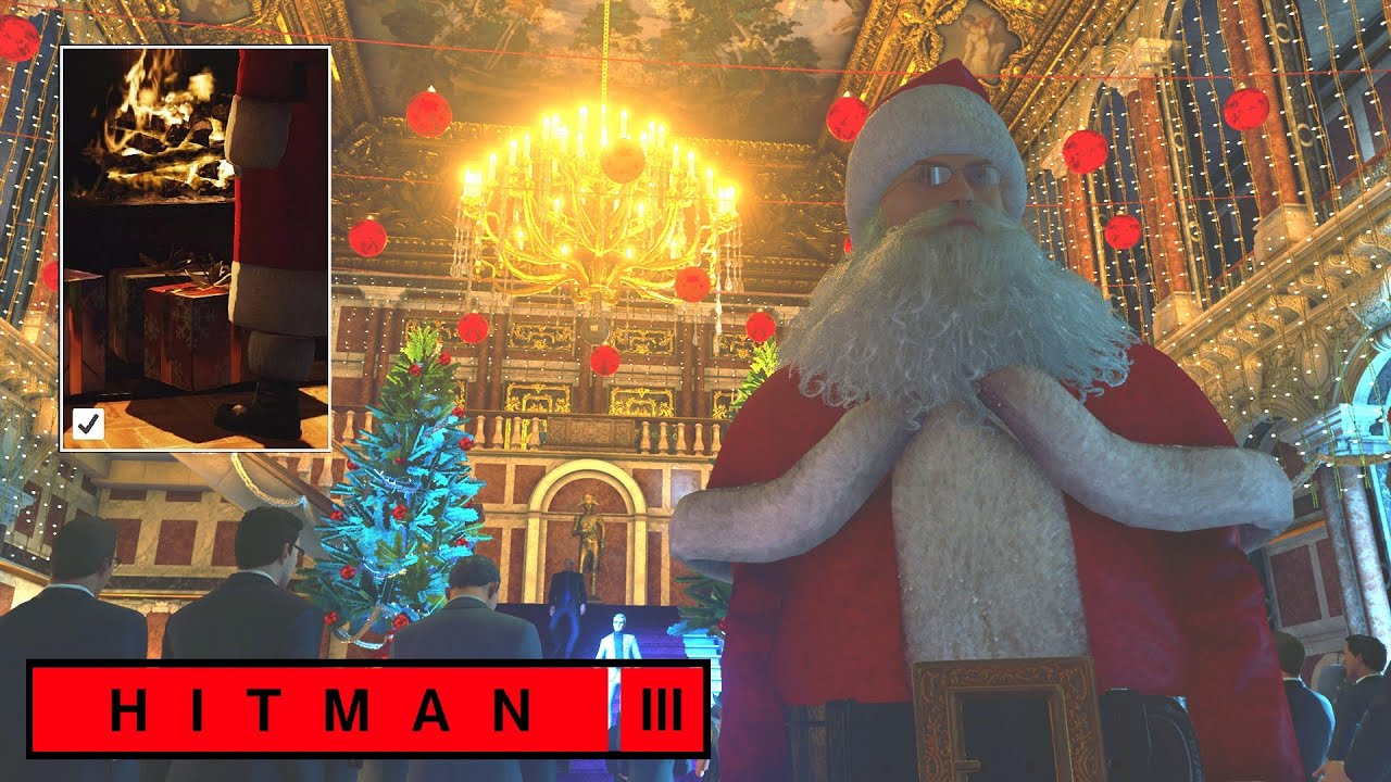 HITMAN 3 ALL HOLIDAY HOARDERS FEATS - ST. 47 - SANTA'S LITTLE HELPERBAD ...