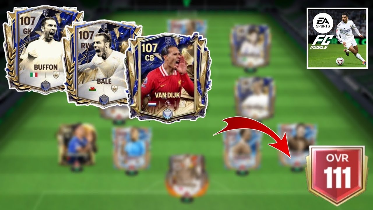 EA FC MOBILE 25 • FINALLY I REACHED 111 OVR!!! BEST TEAM UPGRADE EVER!! - YouTube