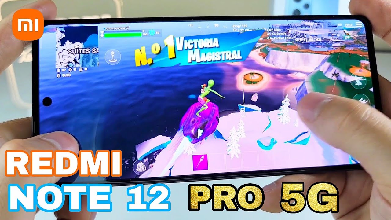 Redmi Note 12 PRO 5G ¡ GAMING TEST ! - YouTube